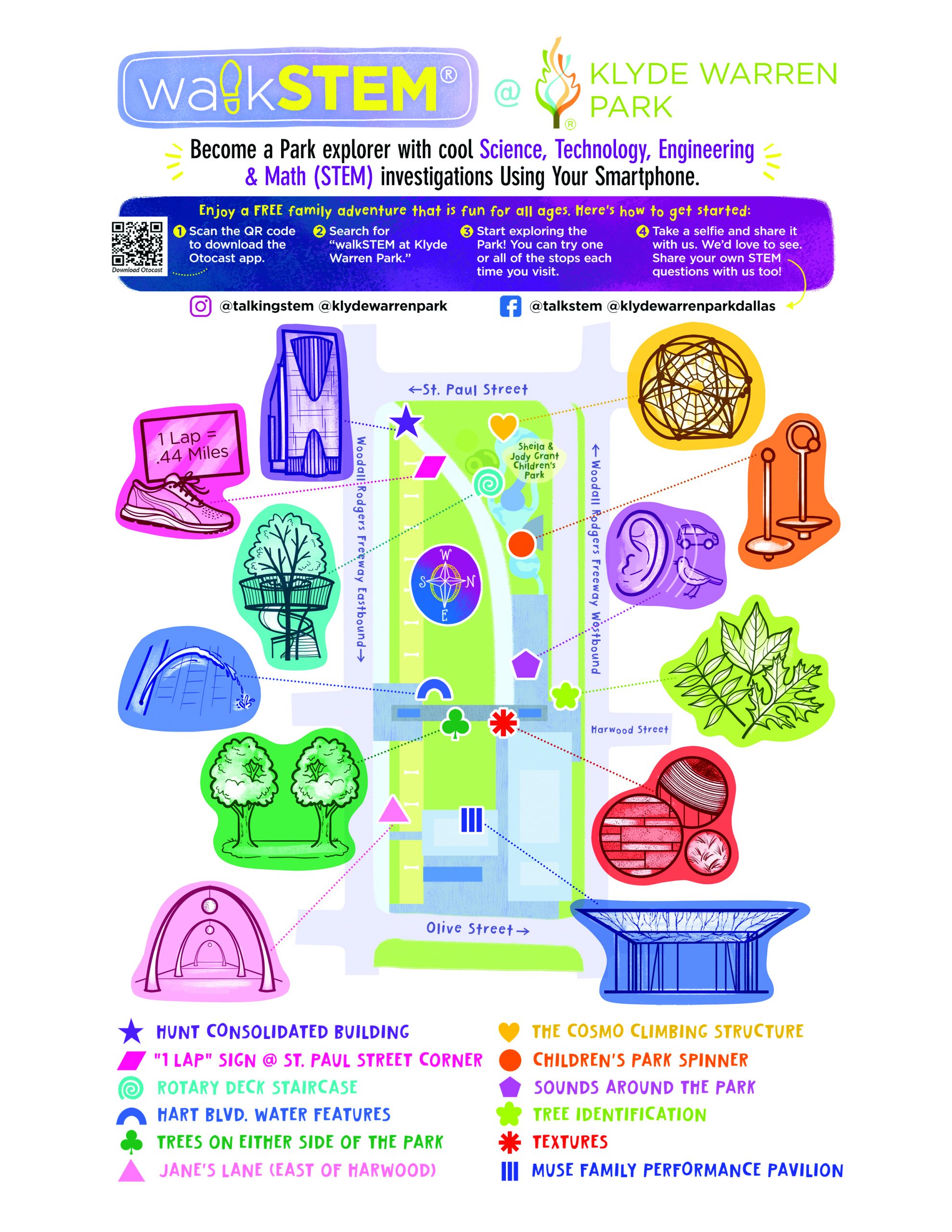 Artist Created walkSTEM Maps | talkstem.org